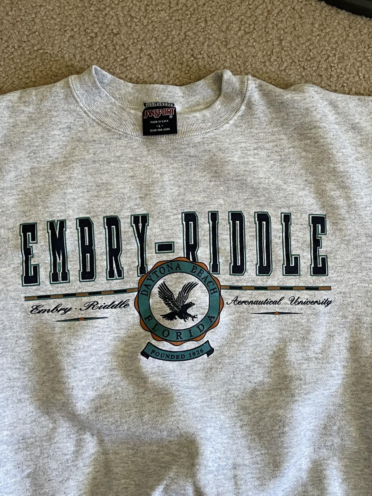 American College × Jansport × Vintage Vintage 90’s Embry Riddle ...