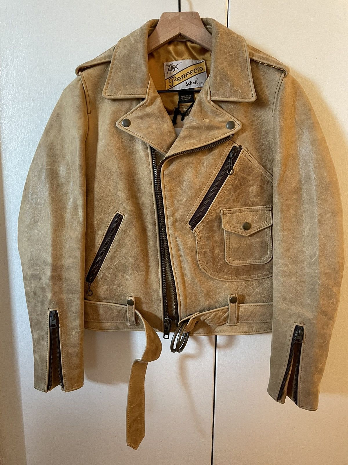Frye × Schott Schott NYC x FRYE Perfecto Jacket | Grailed