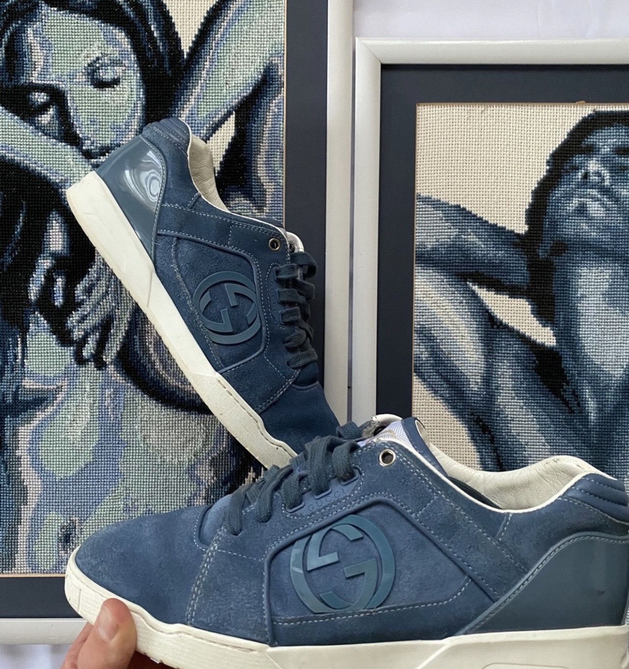 Gucci Gucci red bottom sneakers | Grailed