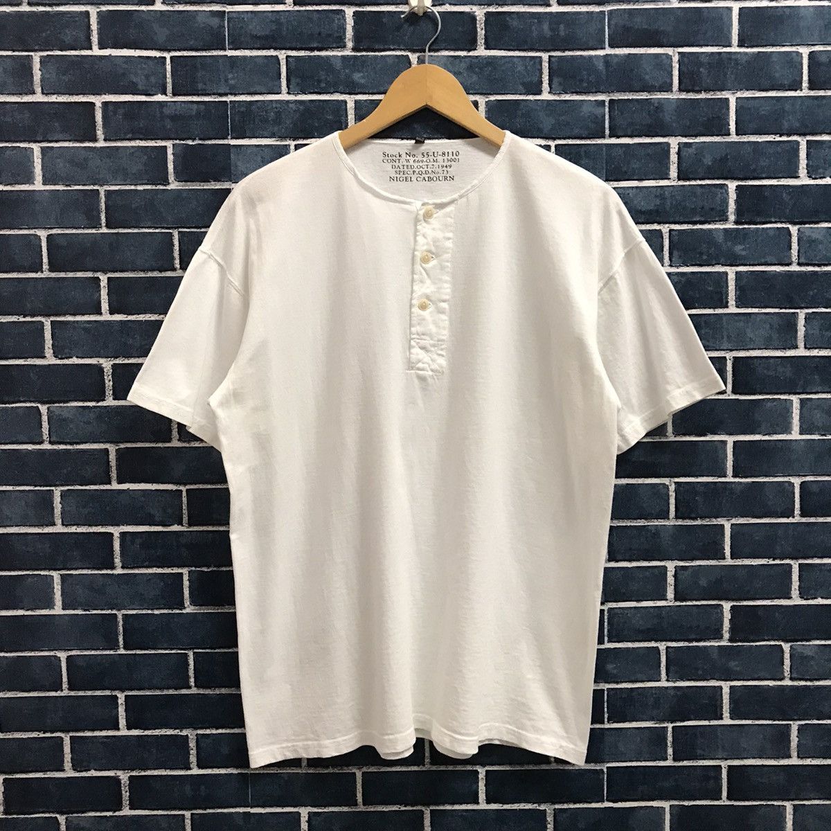 Military Nigel Cabourn 1949 Army Reissue Hanley Tshirt | Grailed