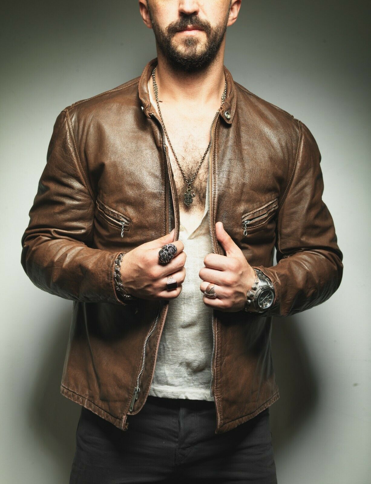 Schott 1960s Schott 654 cafe racer Steerhide Leather jacket biker | Grailed