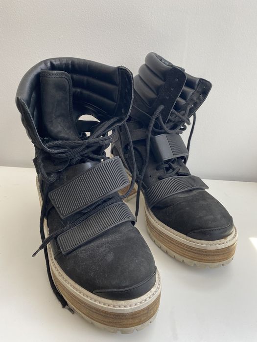 Hood By Air Hood by air forfex daddy heel boot | Grailed