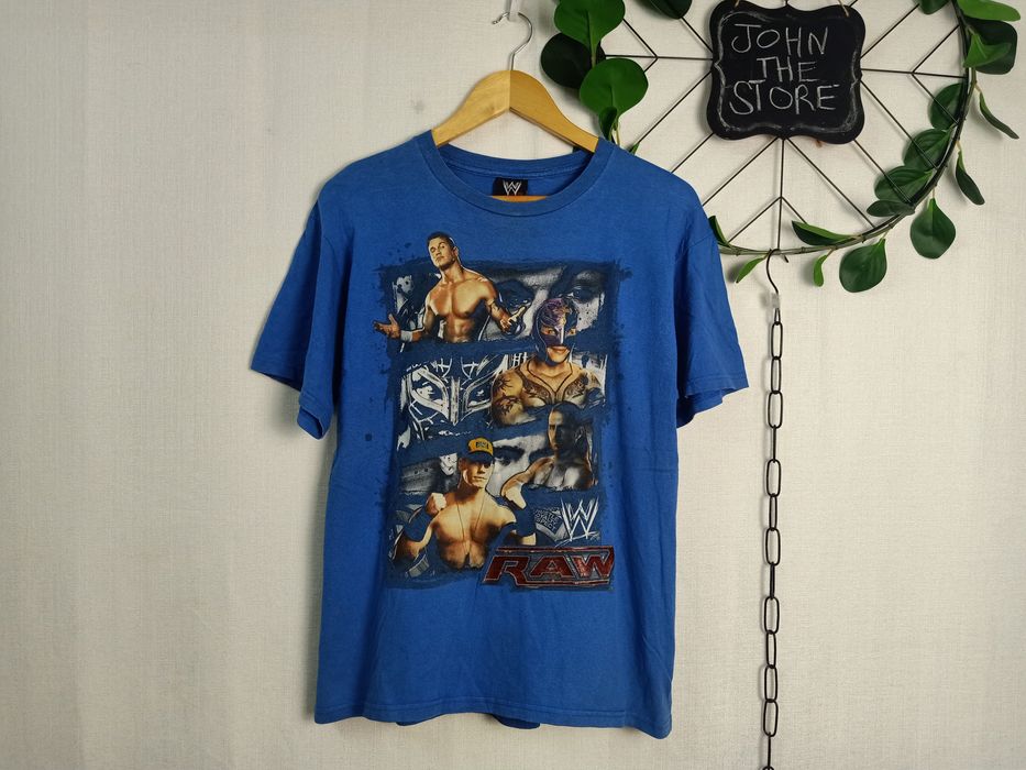 Vintage Vintage WWE raw tee shirt wwf wrestling | Grailed