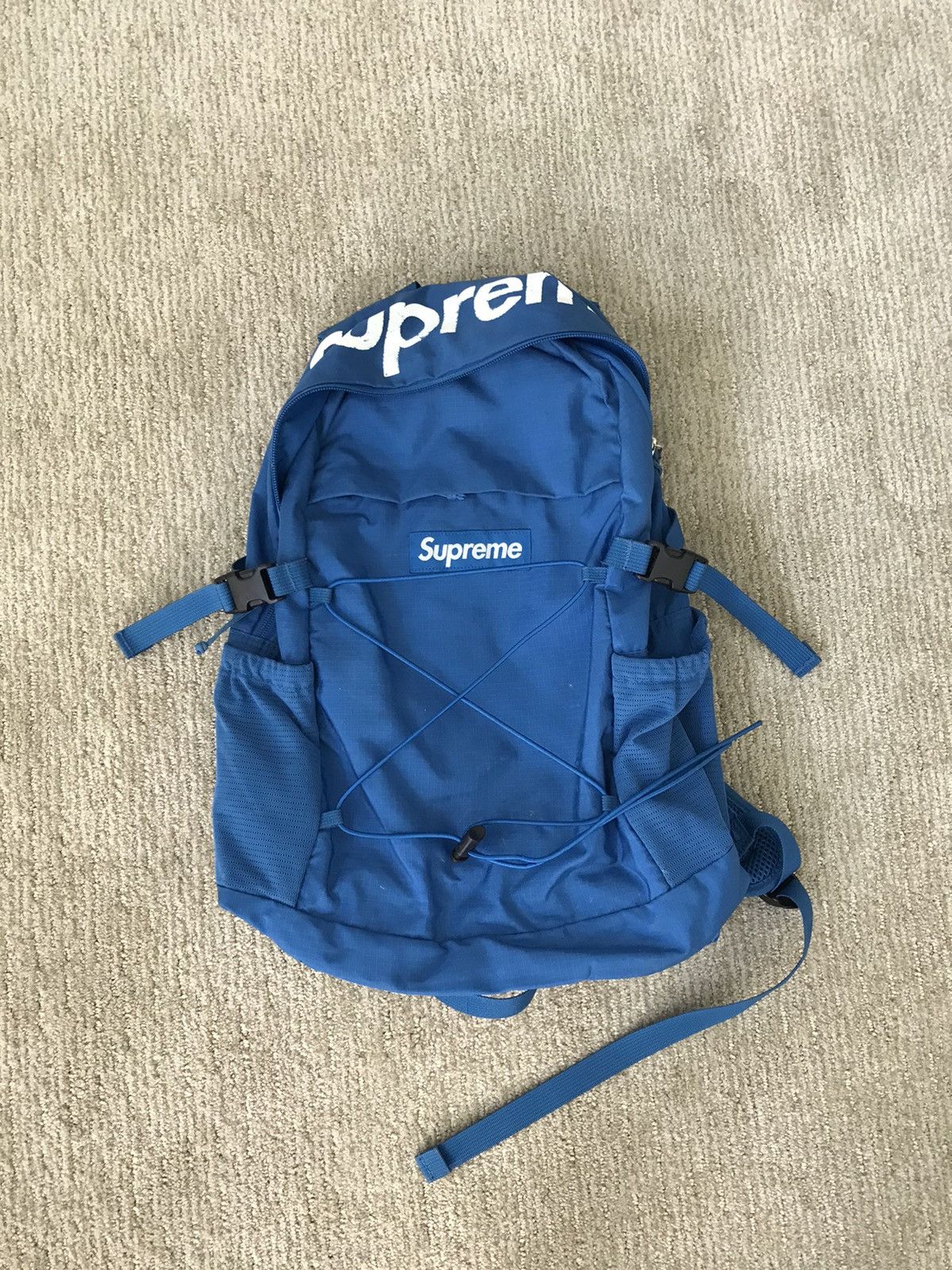 Supreme Supreme Cordura Aqua Blue Backpack | Grailed