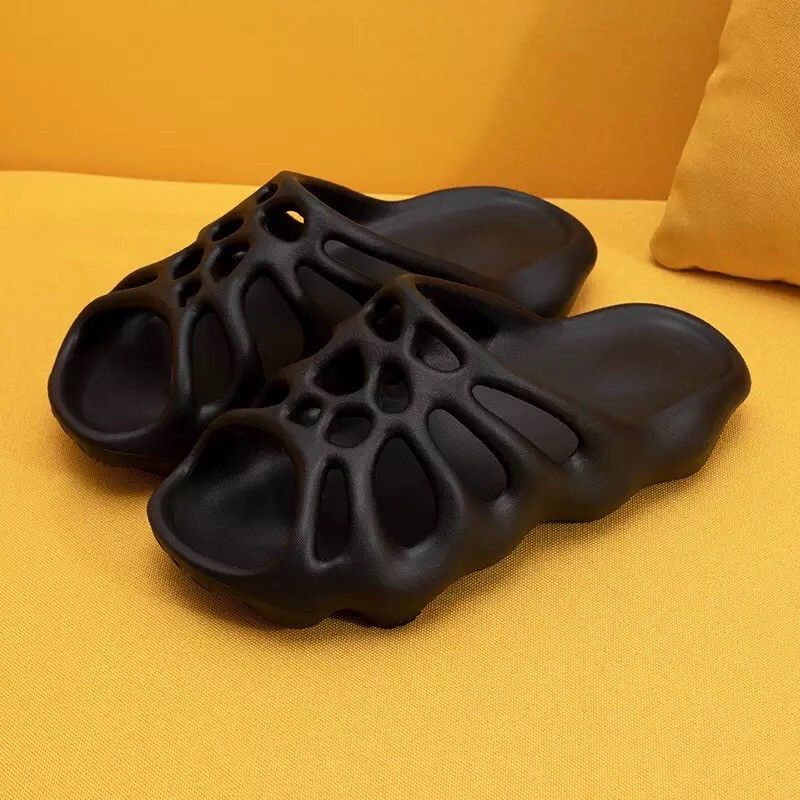 Japanese Brand × Vintage Cut-Out Platform Slides | Grailed