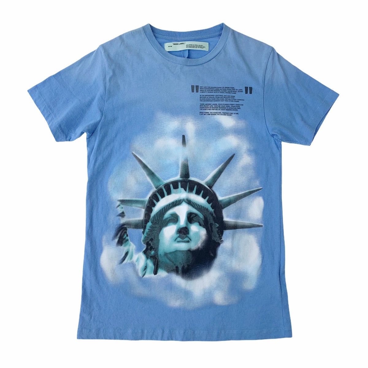 Off-White Off-White Statue Of Liberty T Shirt | Grailed