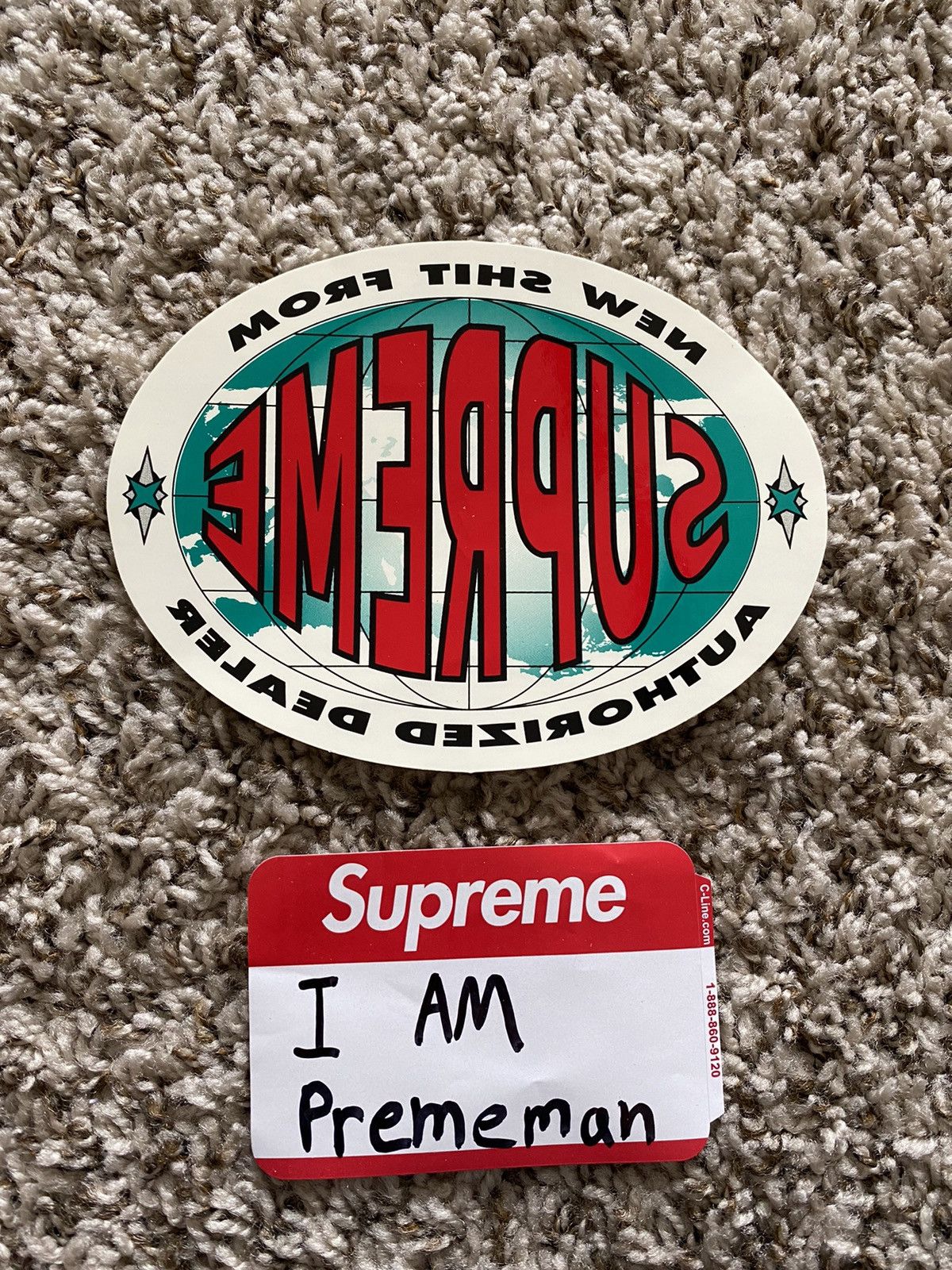 Supreme Supreme New Shit Sticker | Grailed