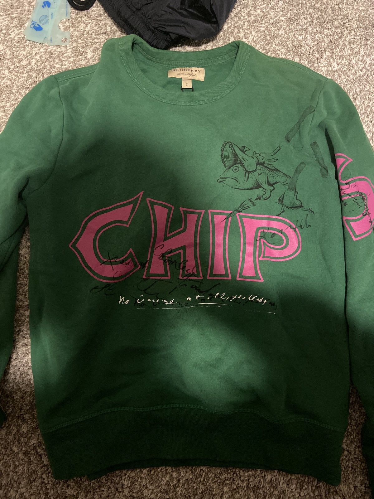 Burberry Burberry Fish and Chips sweater | Grailed