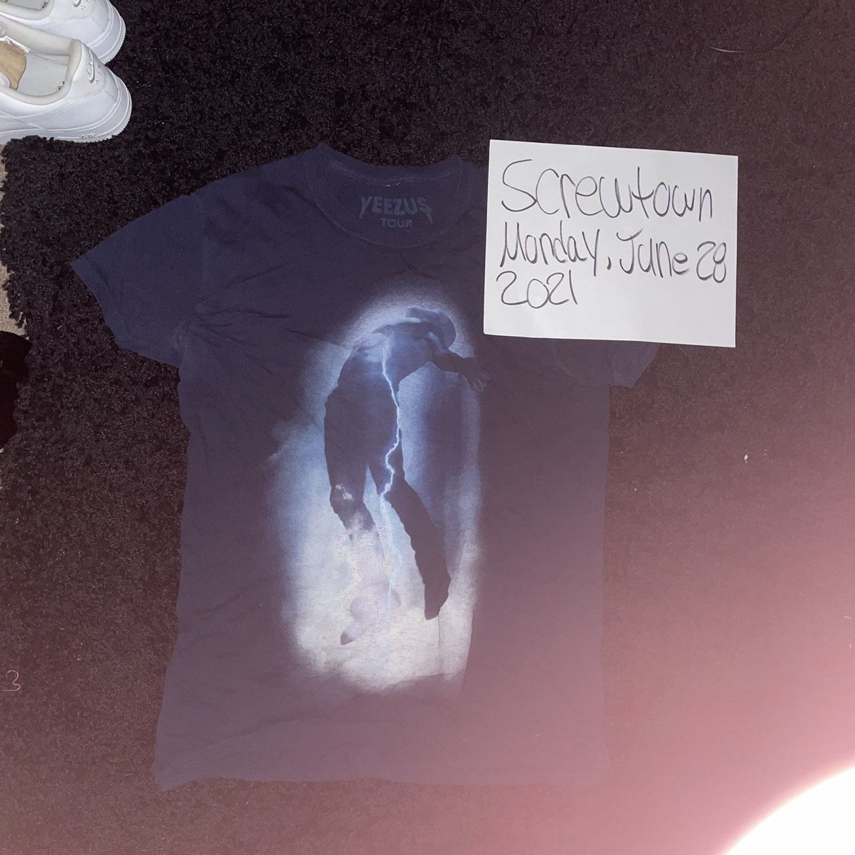 Kanye West Kanye West 2013 Tour Yeezus Floating Shirt | Grailed