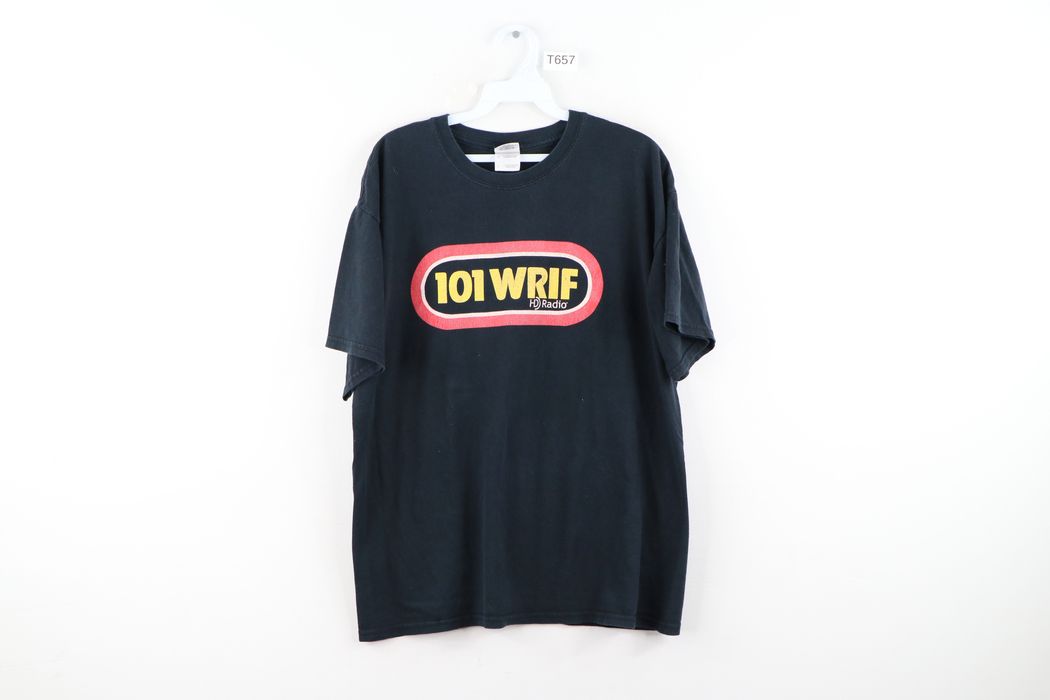 Vintage Vintage 101 WRIF Radio Show Faded Short Sleeve T-Shirt | Grailed