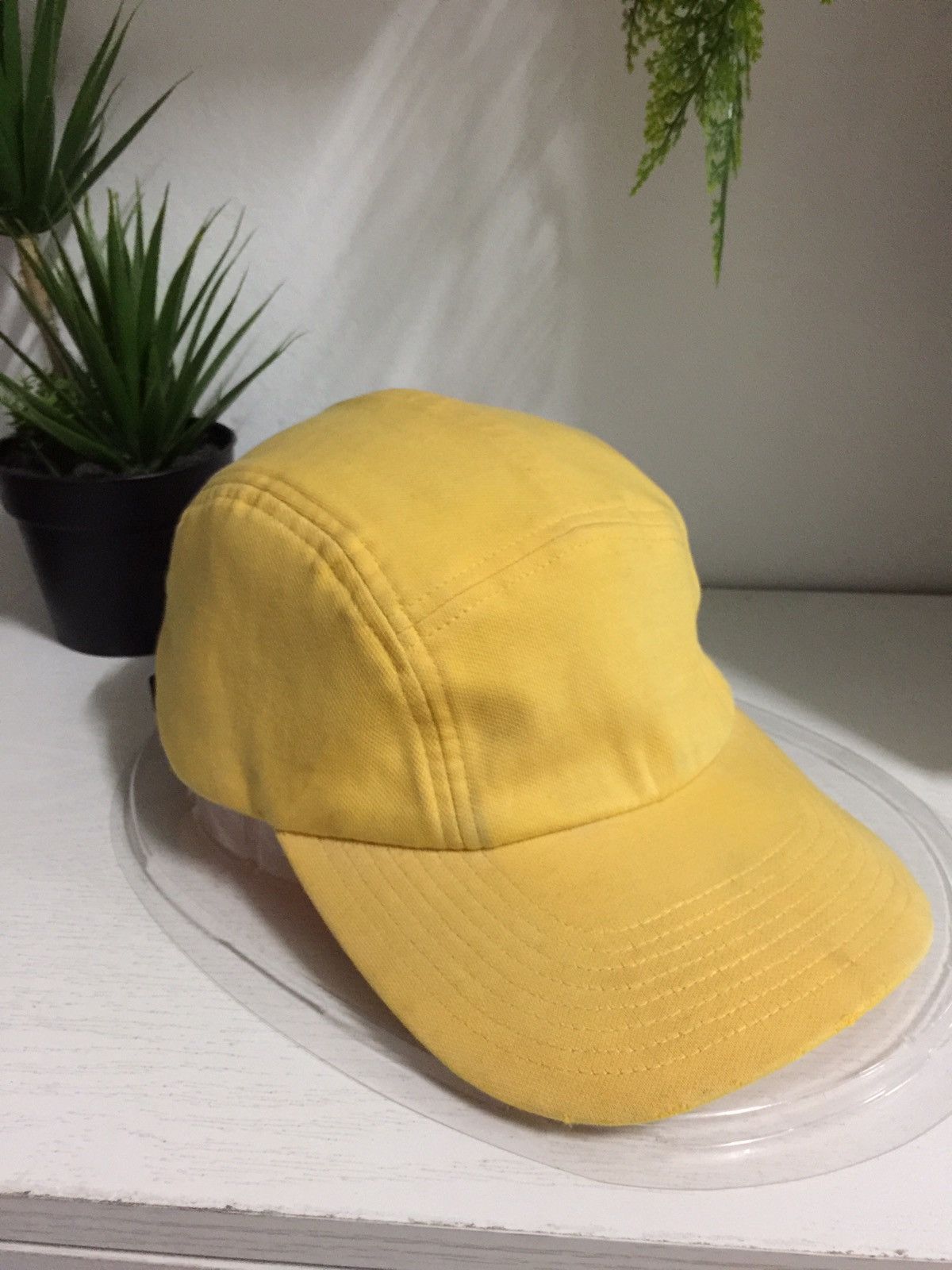 Puma × Trucker Hat × Vintage Vintage PUMA 5 panel trucker Hats Yellow ...
