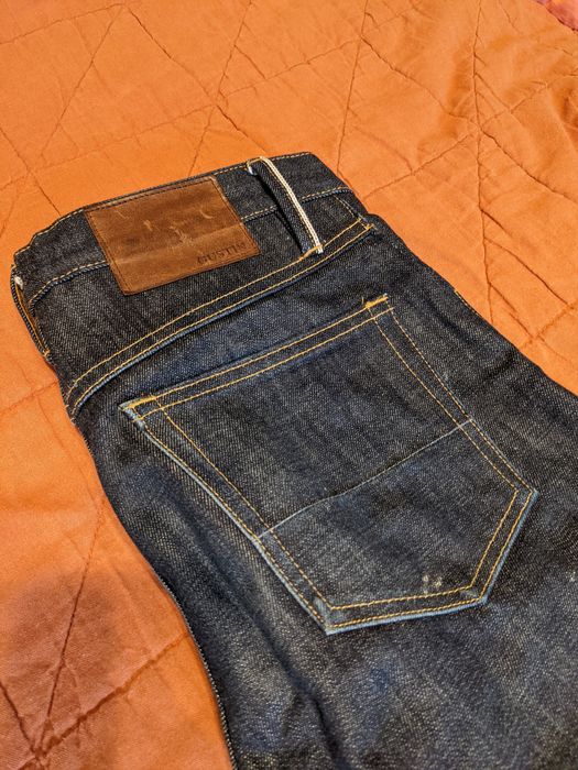 Gustin American Heavy Straight Fit Raw Denim Jeans | Grailed