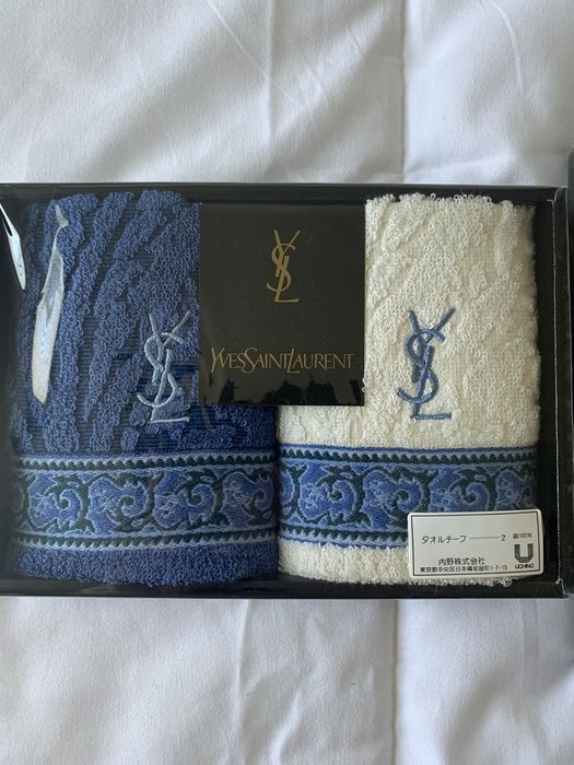Yves Saint Laurent Vintage ysl towel gift set | Grailed
