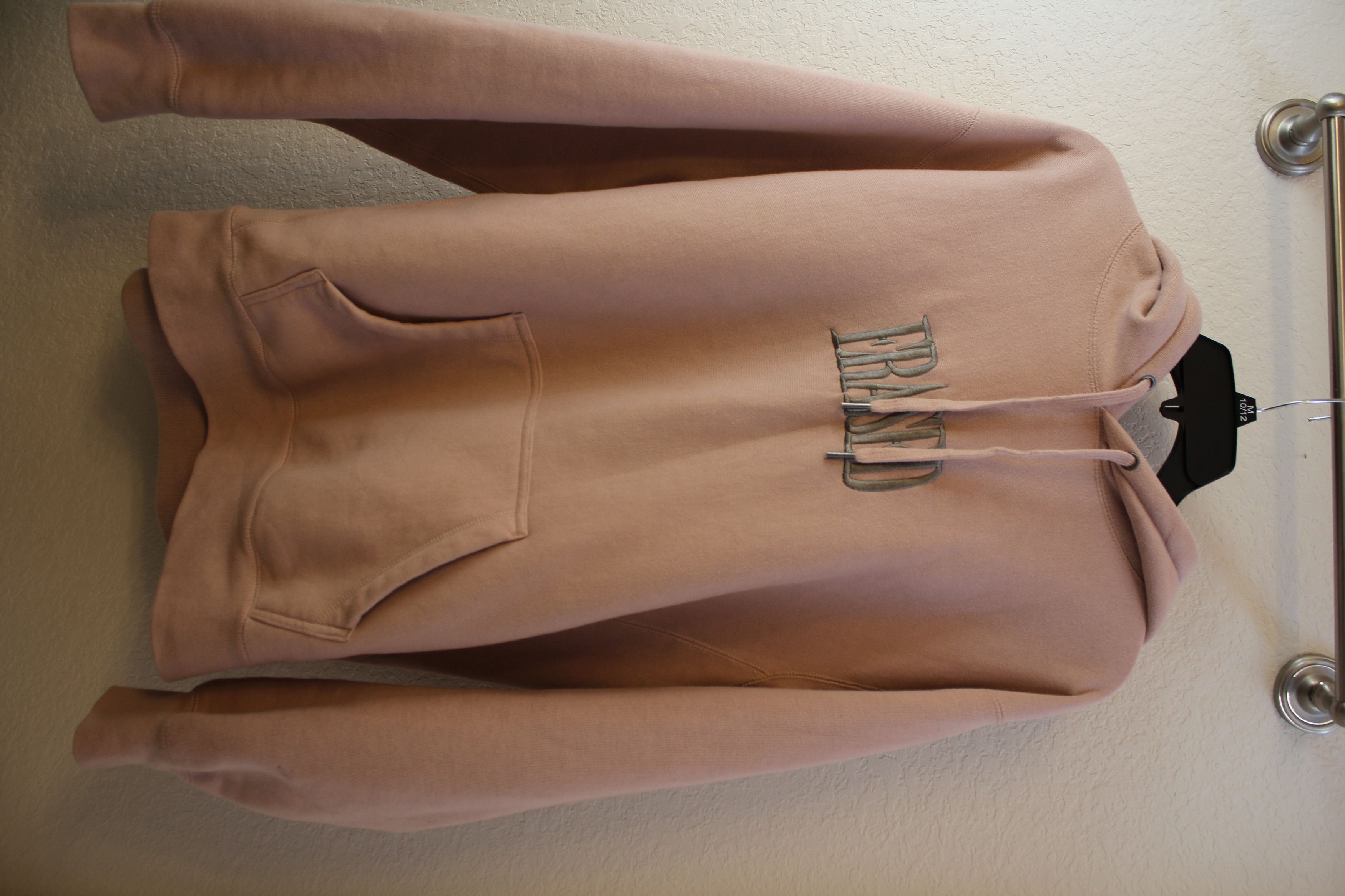 Erased Project SYNDICATE EMBROIDERED PREMIUM HOODIE - PINK | Grailed