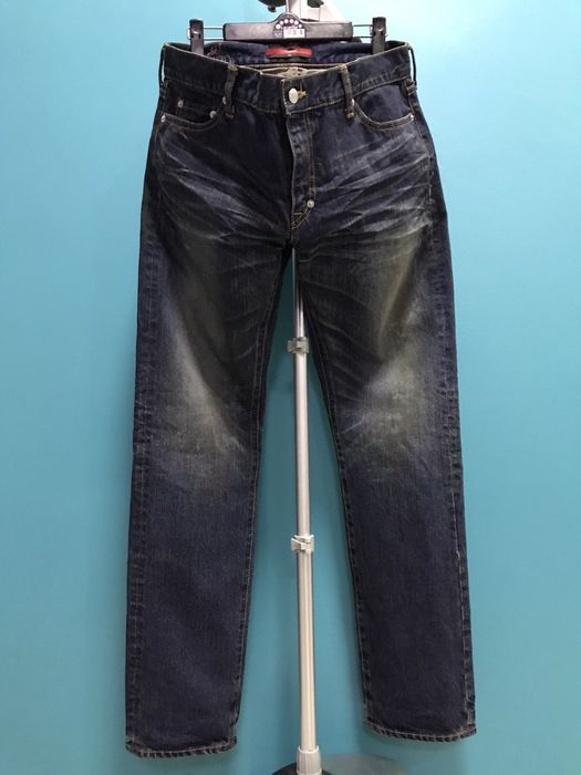 Swagger DELETE TODAY💥Swagger Rust Washed Design Denim Jeans | Grailed