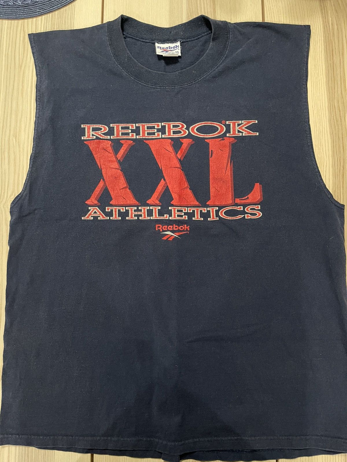 Vintage Vintage 90s Reebok XXL Athletics Gym Workout Shirt | Grailed