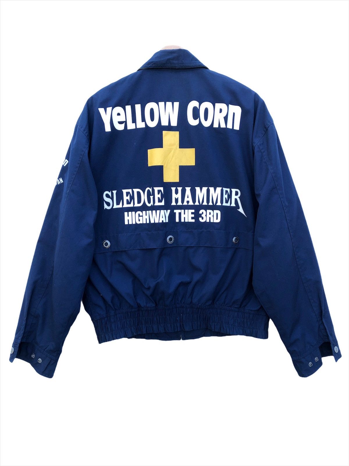 Racing × Vintage × Yellow Corn Yellow Corn Sledge Hammer Highway The ...