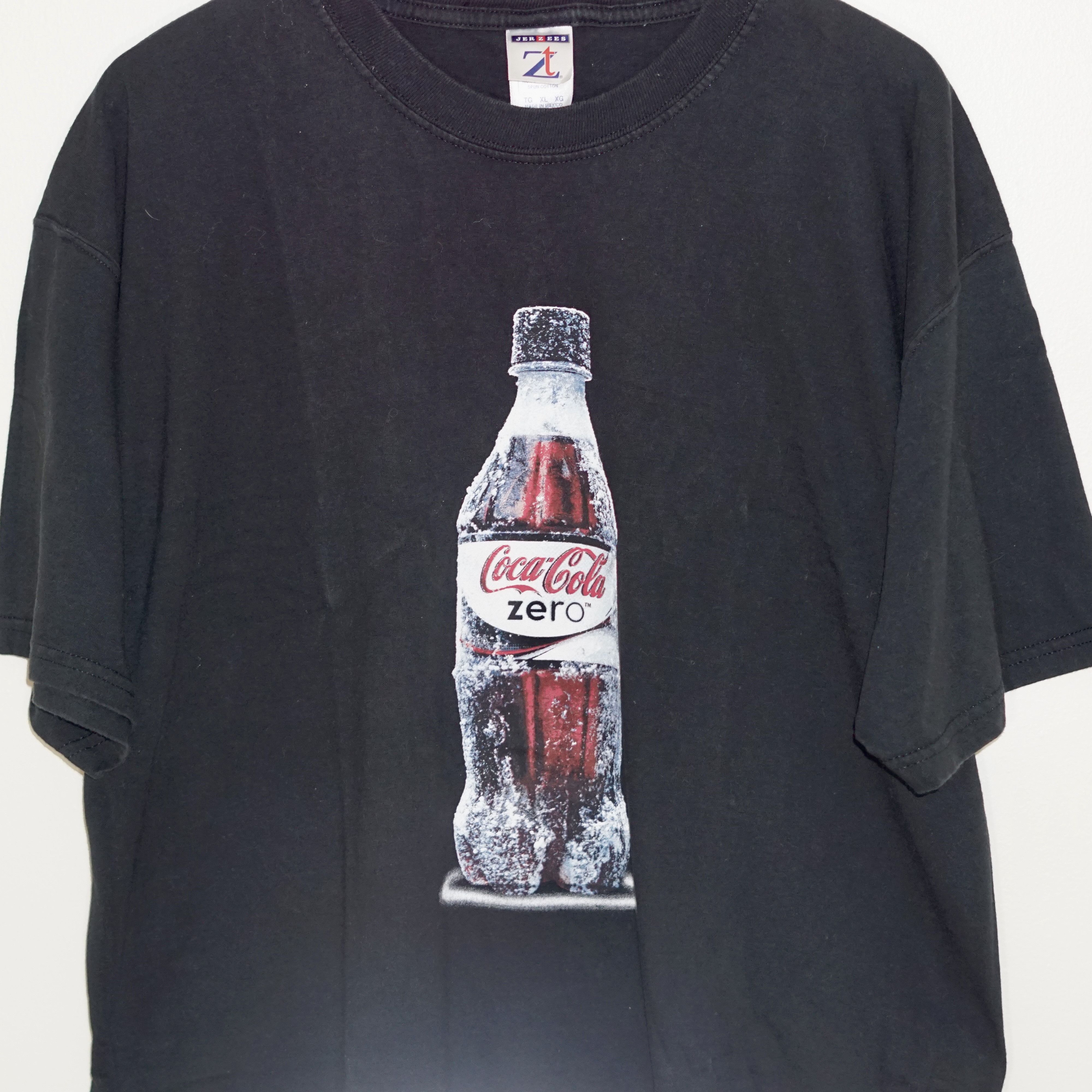 Vintage 2000's Vintage Coke Zero T Shirt | Grailed