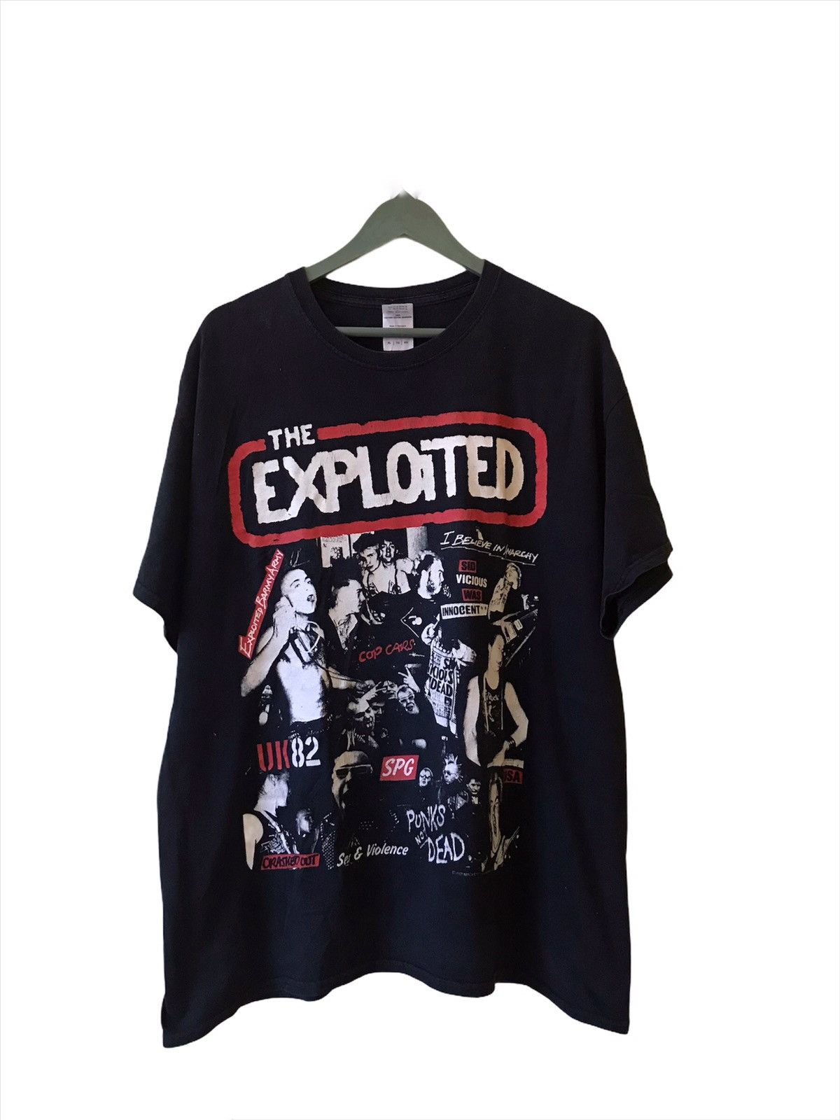 Band Tees × Vintage Vintage The Exploited 2007 Punk Rock Band Tee | Grailed