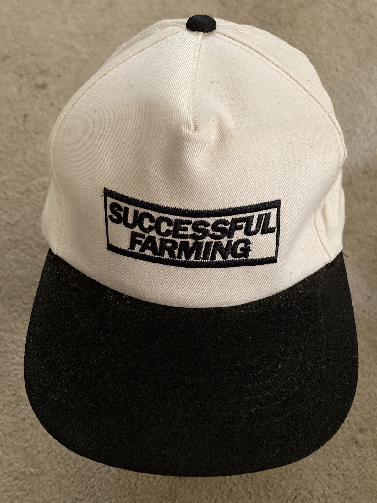 Vintage Successful Farming Trucker Hat Snapback Flatbill farm Cap | Grailed