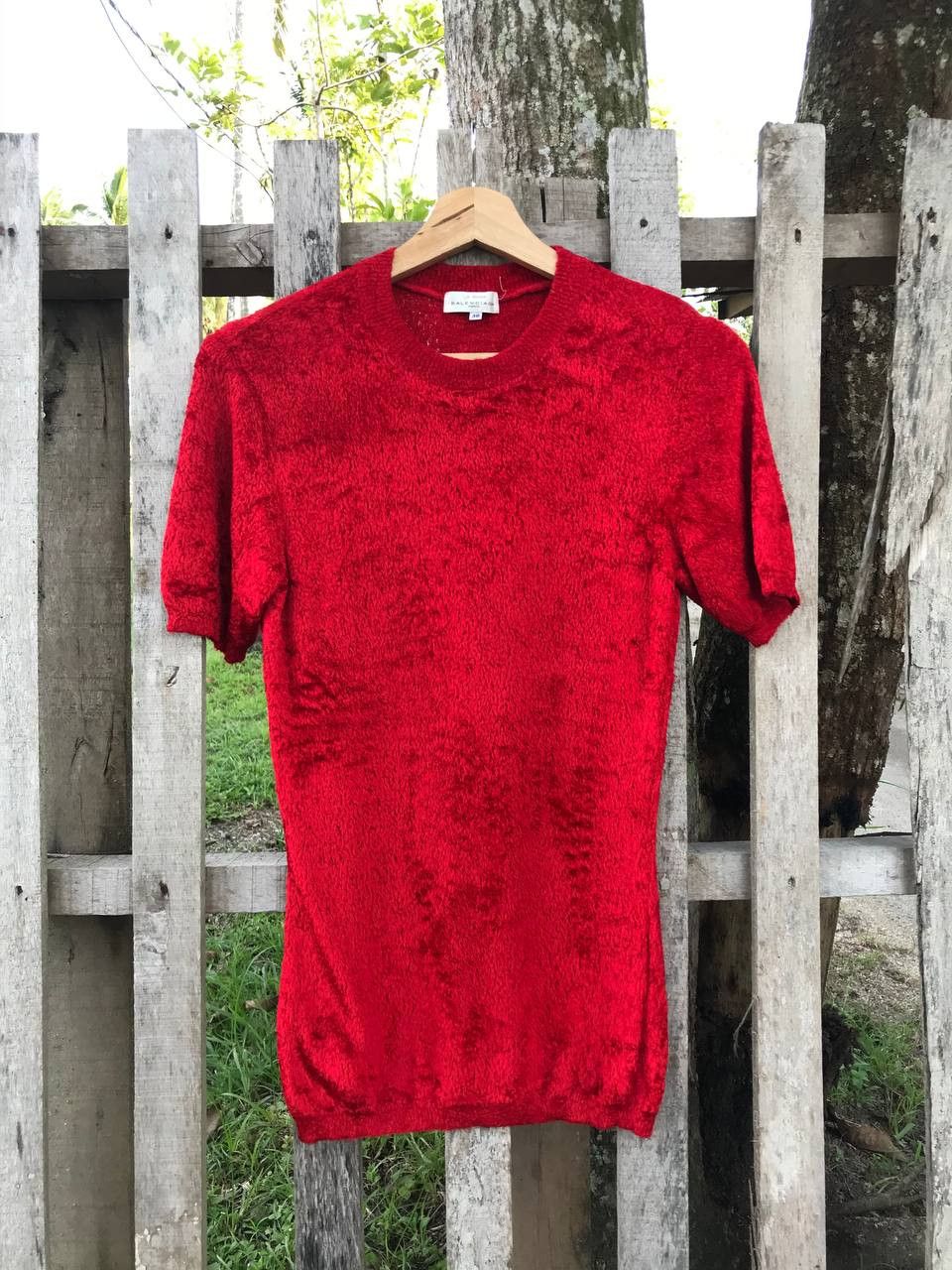 Balenciaga Balenciaga Velvet Tops | Grailed