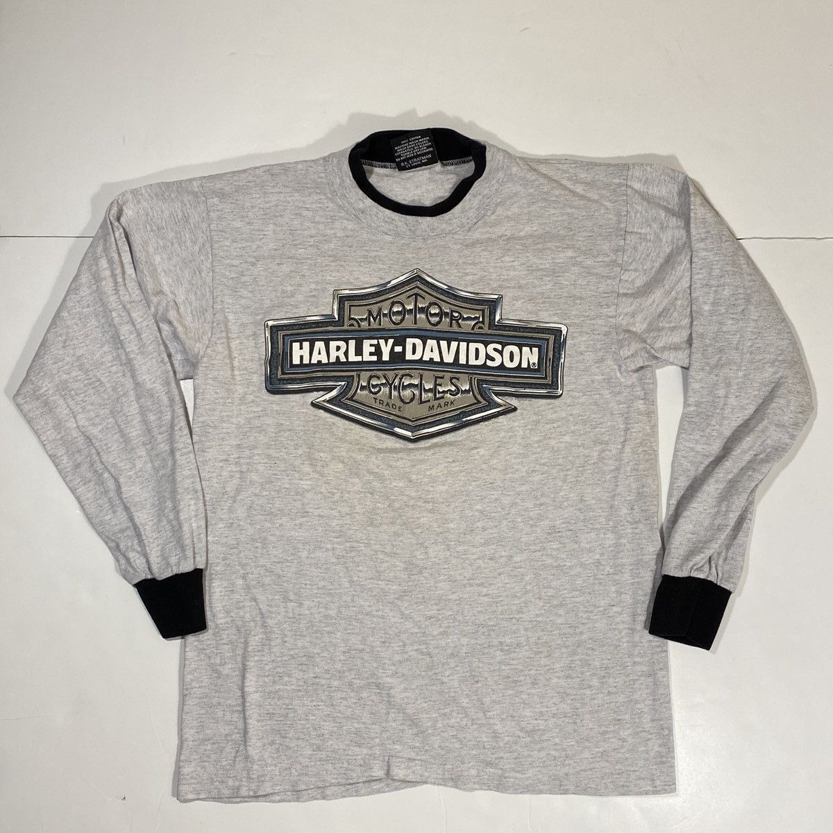 Harley Davidson × Streetwear × Vintage 88’ Harley Davidson Dallas Long Sleeve Tee | Grailed