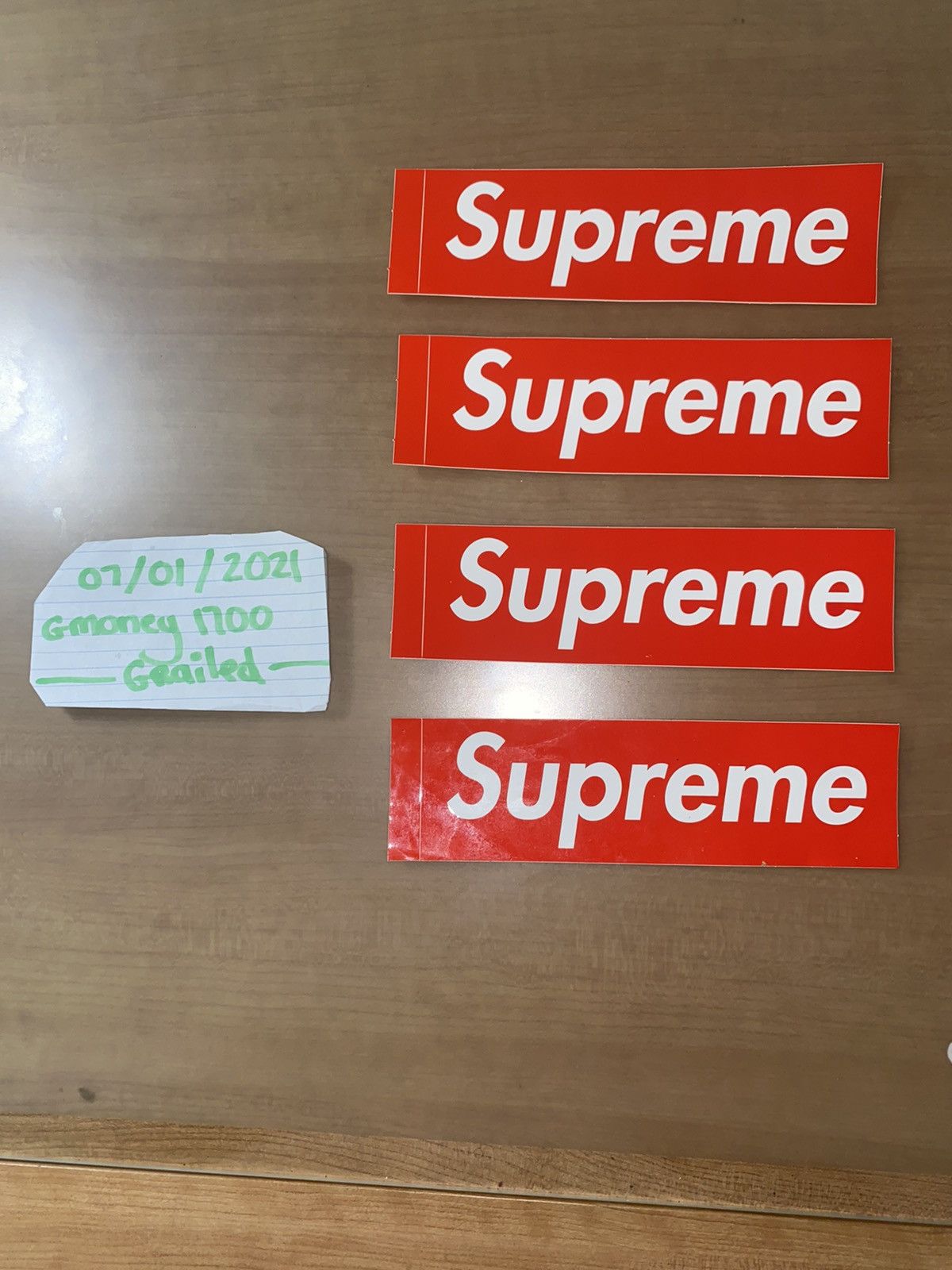 Supreme Box Logo Sticker | Grailed