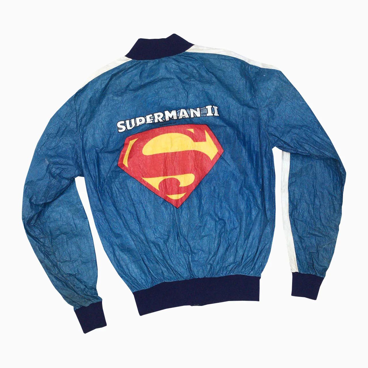 Vintage Superman 2 80s Vintage Tyvek Movie Promo Coca-Cola Jacket | Grailed