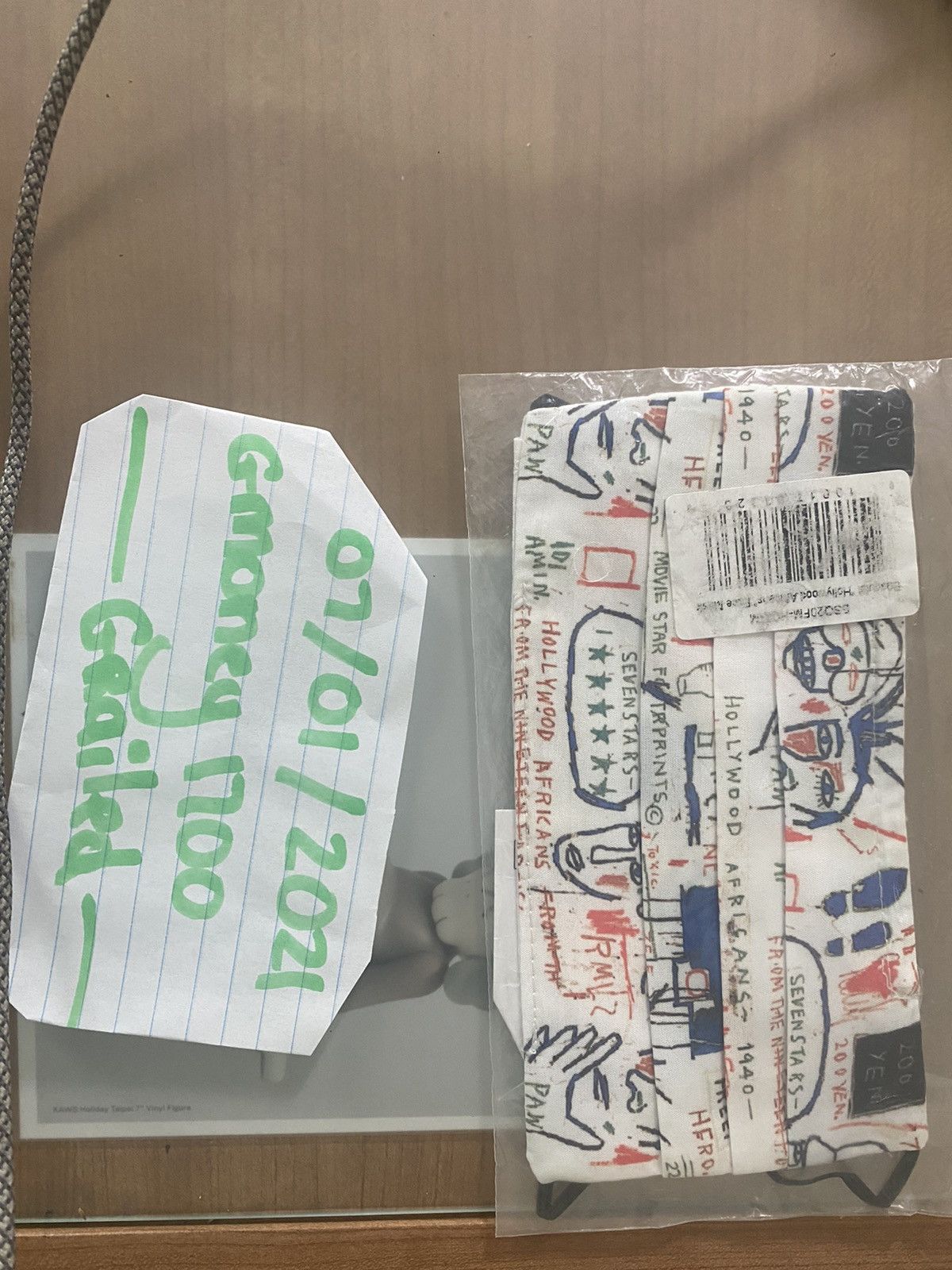 Jean Michel Basquiat Hollywood African mask | Grailed