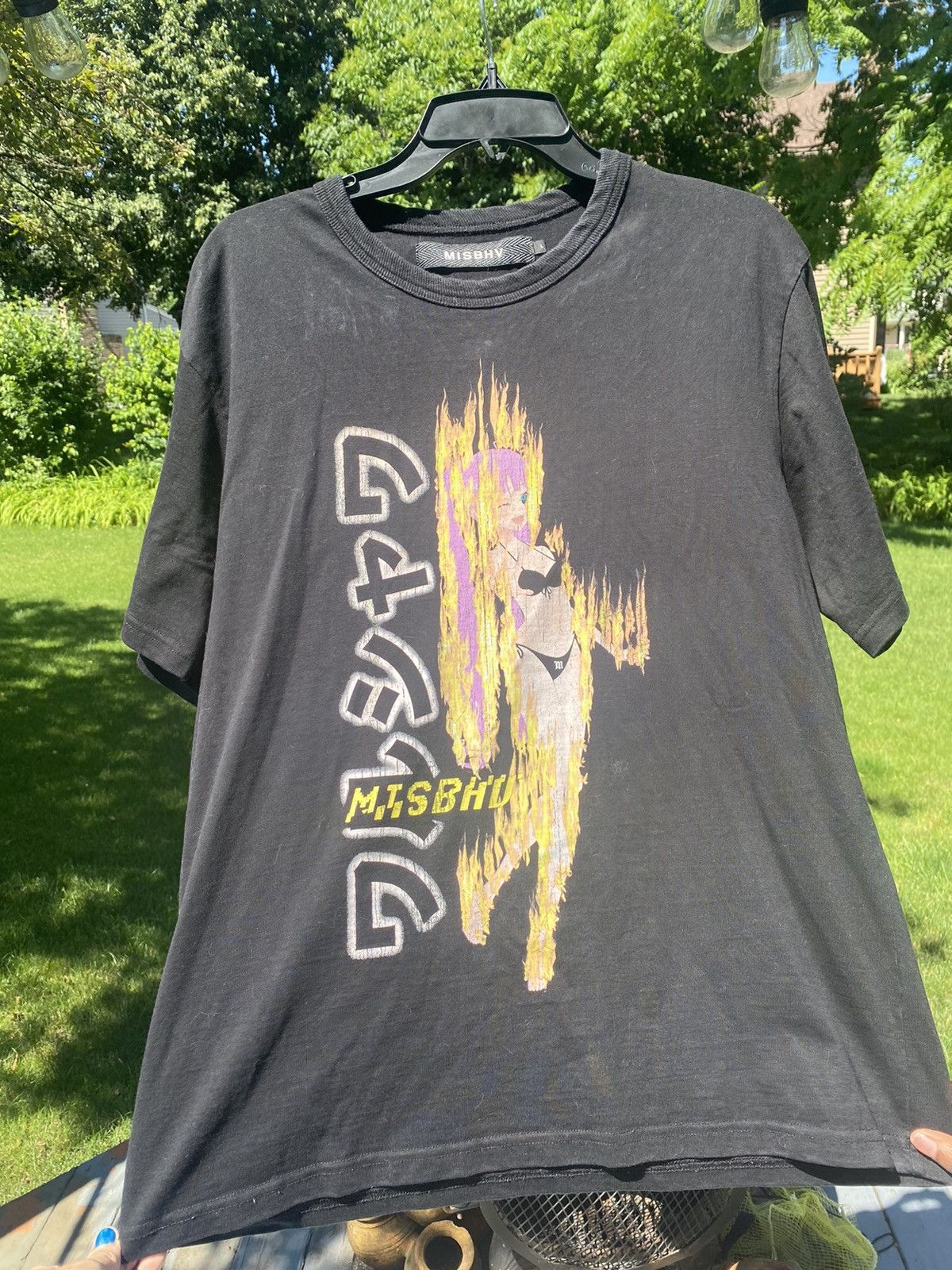 Misbhv MISBHV anime girl tee | Grailed