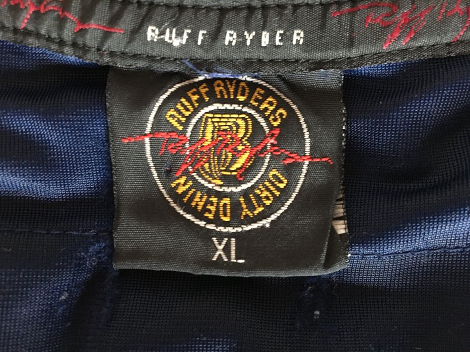 Ruff Ryders Rare Vintage 90's Ruff Ryders x Dirty Denim Jersey | Grailed