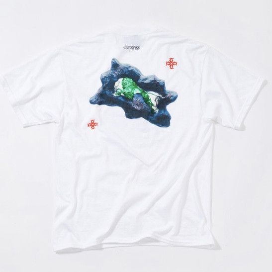 Yung Lean Bladee The Fool Stone Valley T-shirt (White) XL | Grailed