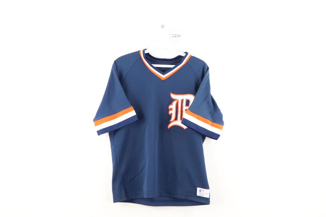 Vintage Vintage 80s Sand Knit Detroit Tigers Old English Jersey USA | Grailed
