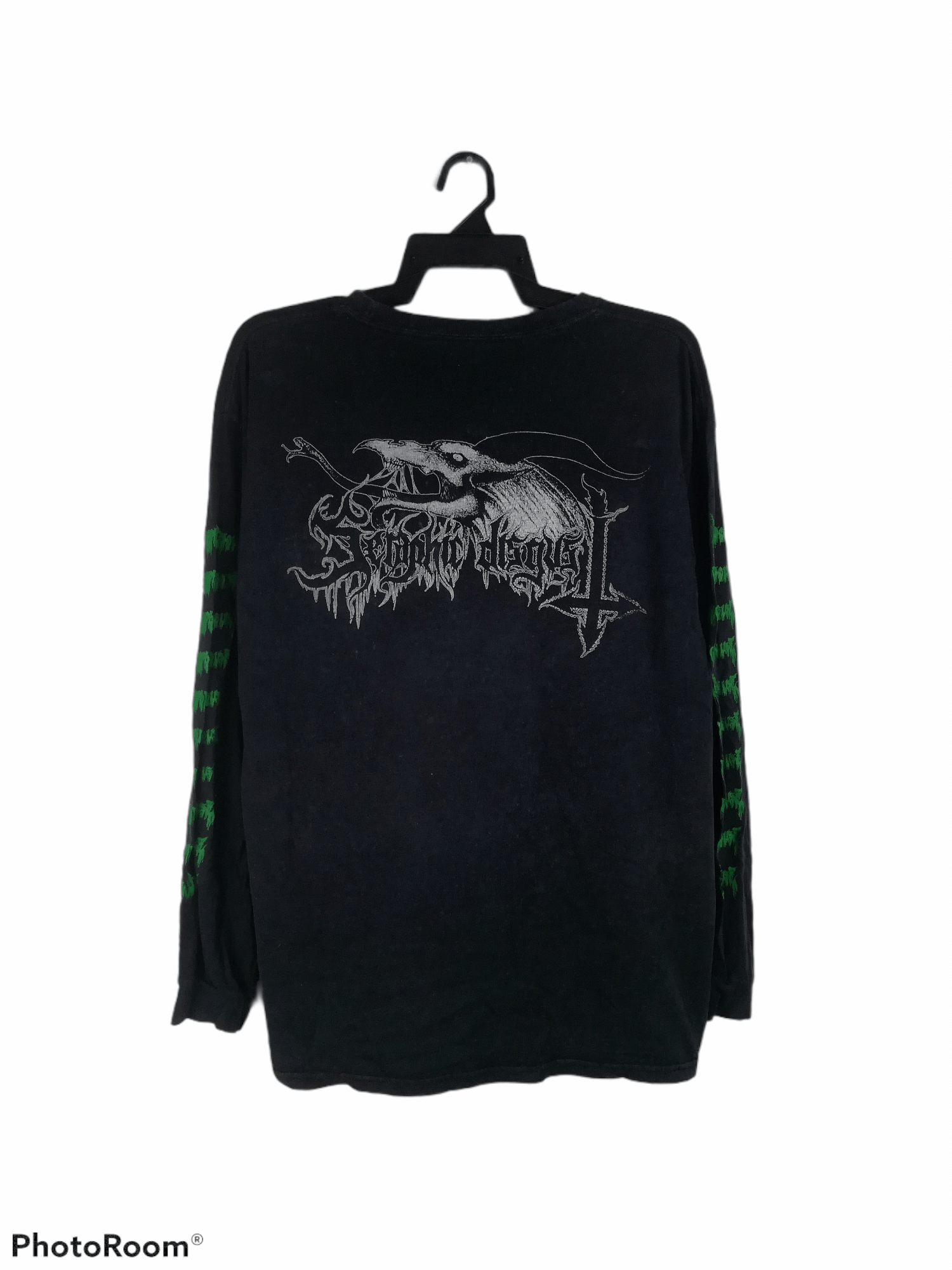 Band Tees × Tour Tee SERAPIC Disgust Metal Band Rare Design | Grailed