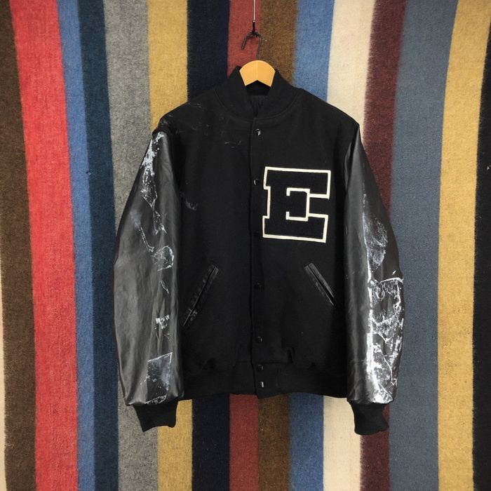 Vintage 90s NEFF Greenville Ohio, Varsity Jacket Big E Logo #734 | Grailed