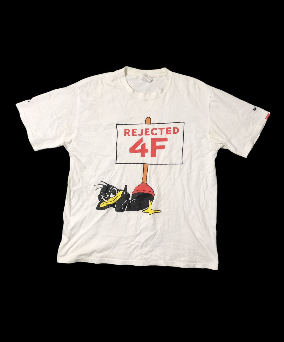 Japanese Brand × Very Rare × Wtaps Wtaps Daffy Duck Rejected 4F Tee ...