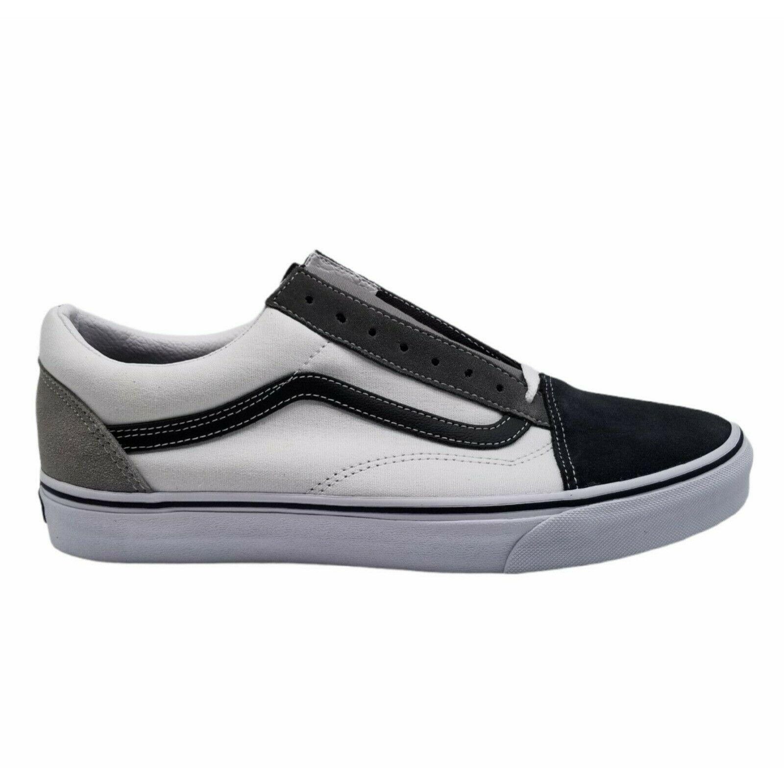 Vans Vans Off The Wall Mens 508357 Round Toe Black Gray | Grailed