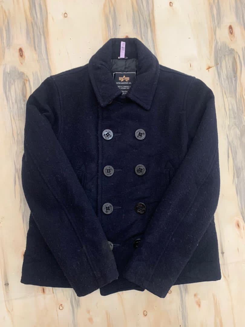 Alpha Industries Alpha Industries Pea Coat Blazer Double Breasted | Grailed