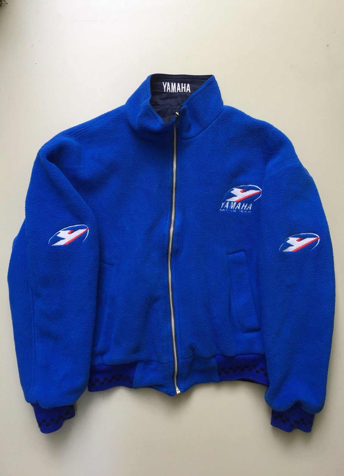Racing × Vintage × Yamaha Vintage Yamaha Racing Team Fleece Bomber ...