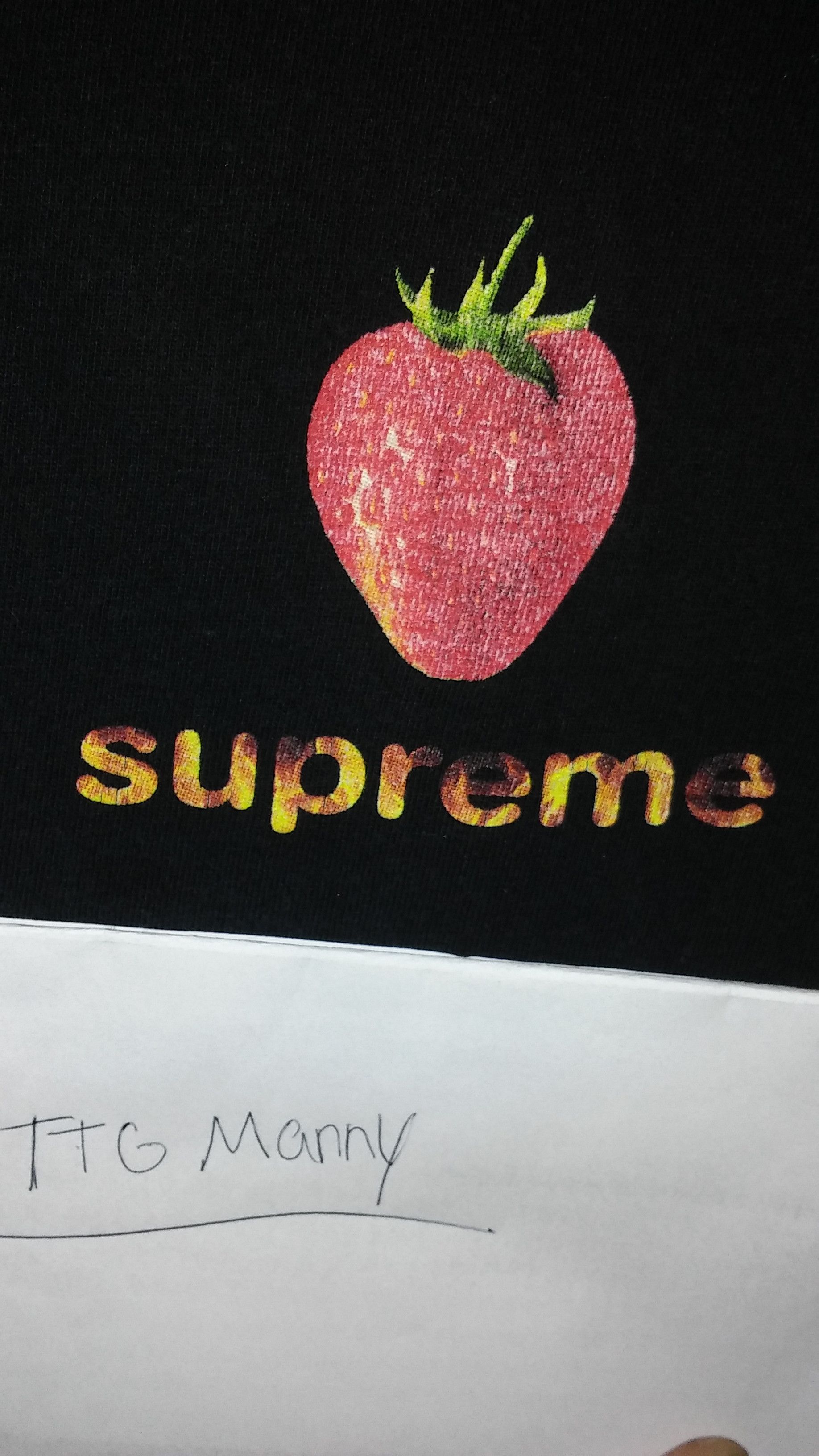 Supreme Supreme Strawberry T-shirt | Grailed