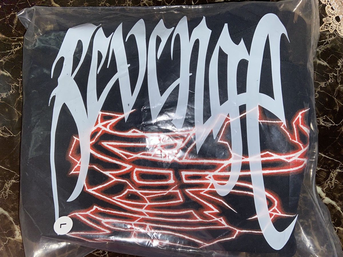 Revenge Revenge lightning hoodie | Grailed