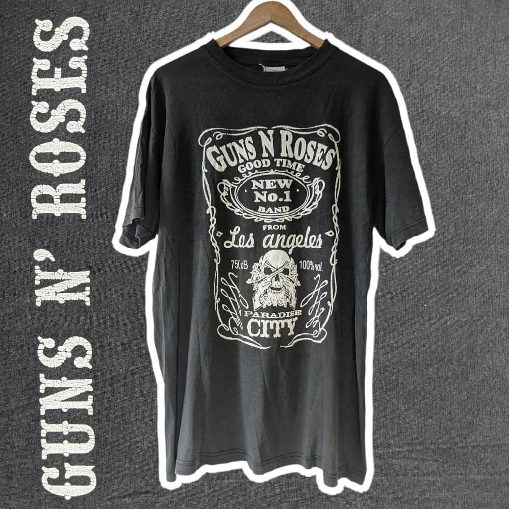 Vintage 90's Guns N'Roses Bootleg Jack Daniels | Grailed