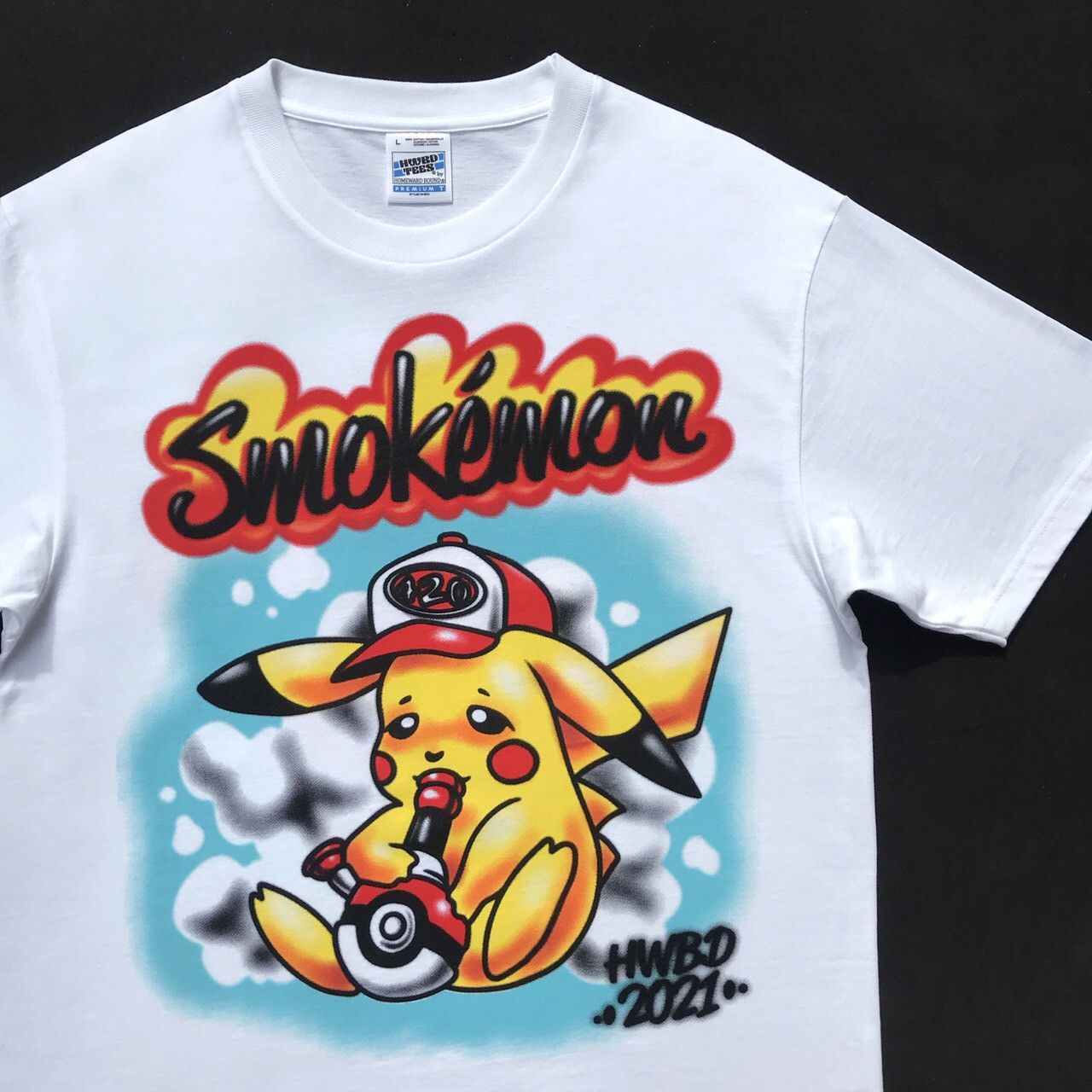 Movie × Pokemon × Round Two Smokemon / Pokemon Funny Marijuana Weed 420 ...