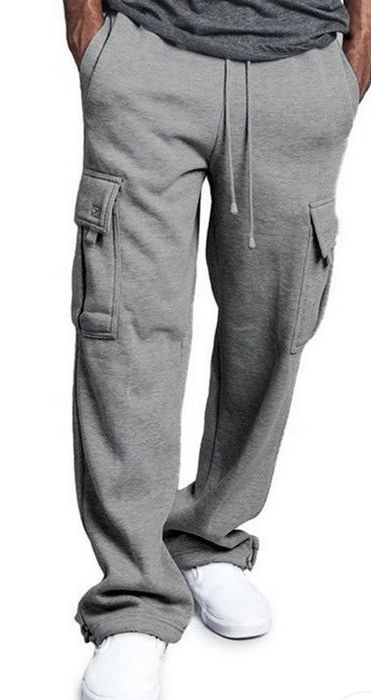 Streetwear Drawstring no cuff cargo sweatpants | Grailed