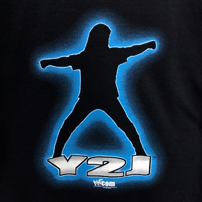 Vintage Y2J Chris Jericho WWF Vintage 2001 Wrestling LS Shirt M | Grailed