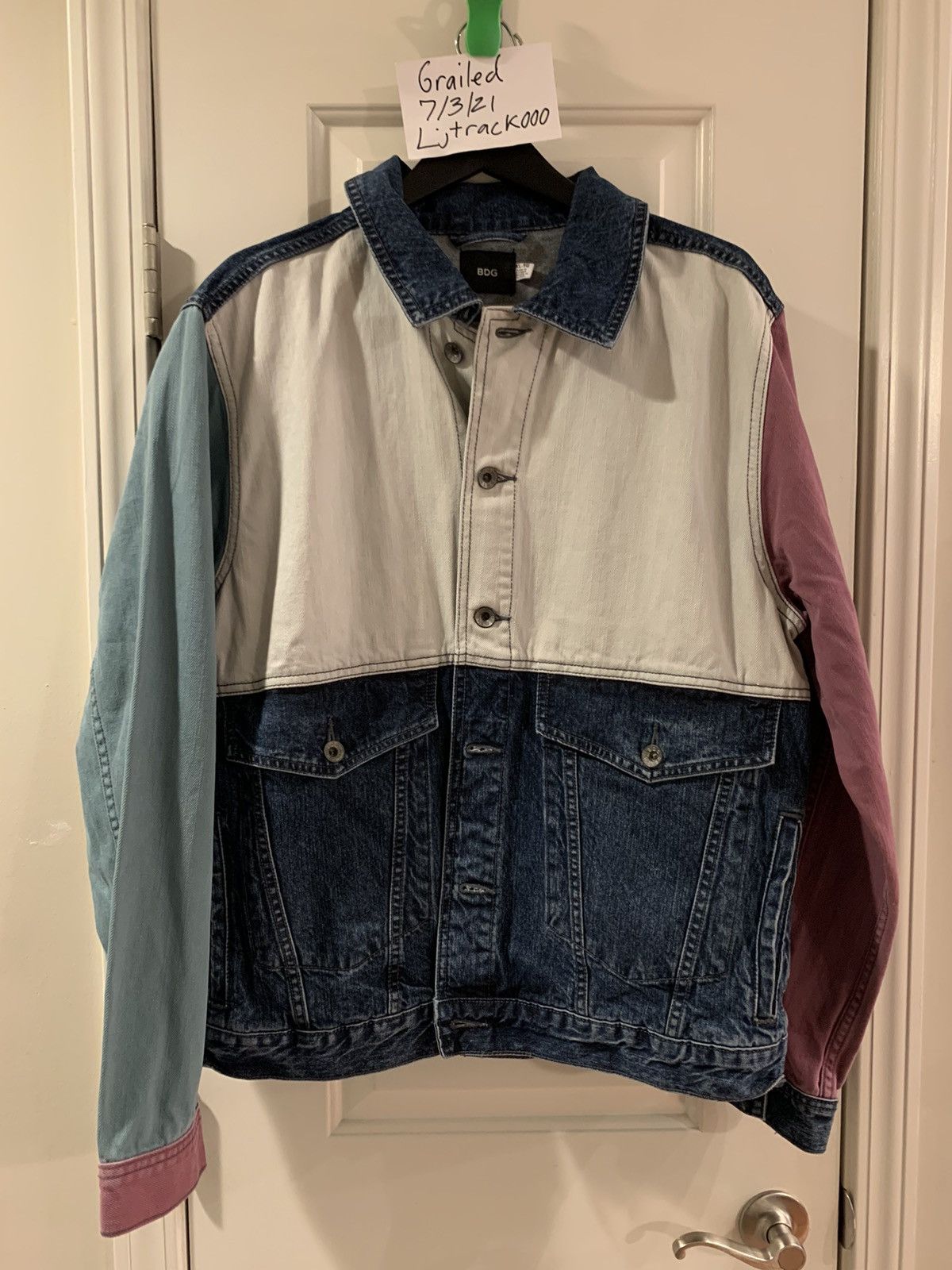 Bdg × Urban Outfitters BDG Colorblock Denim Jacket | Grailed