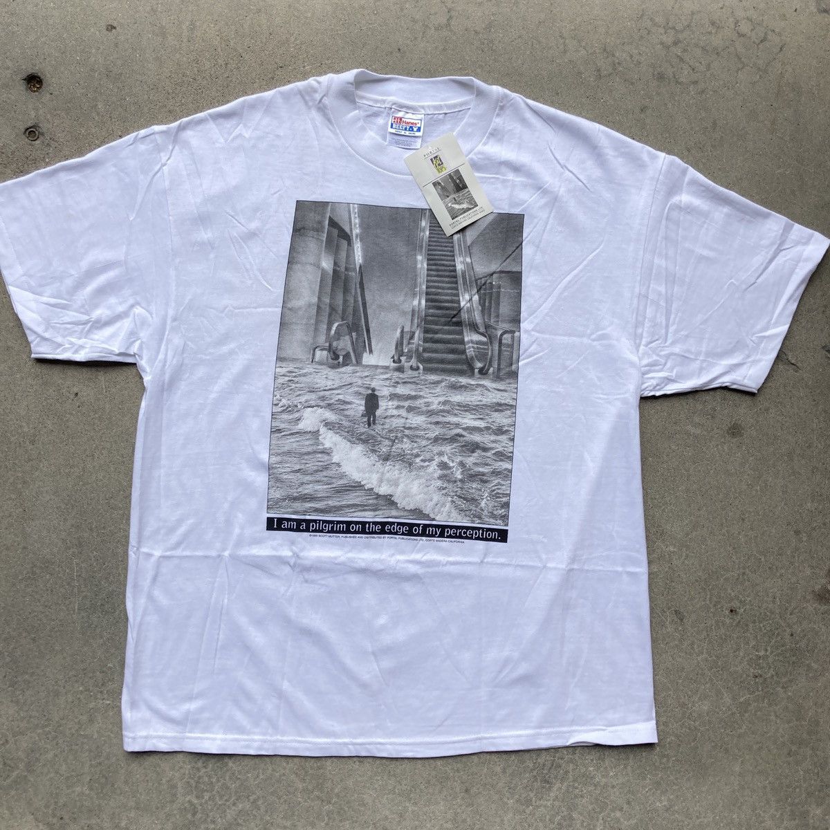 Hanes × Vintage New With Tags Vintage 1995 Scott Mutter The Escalator ...