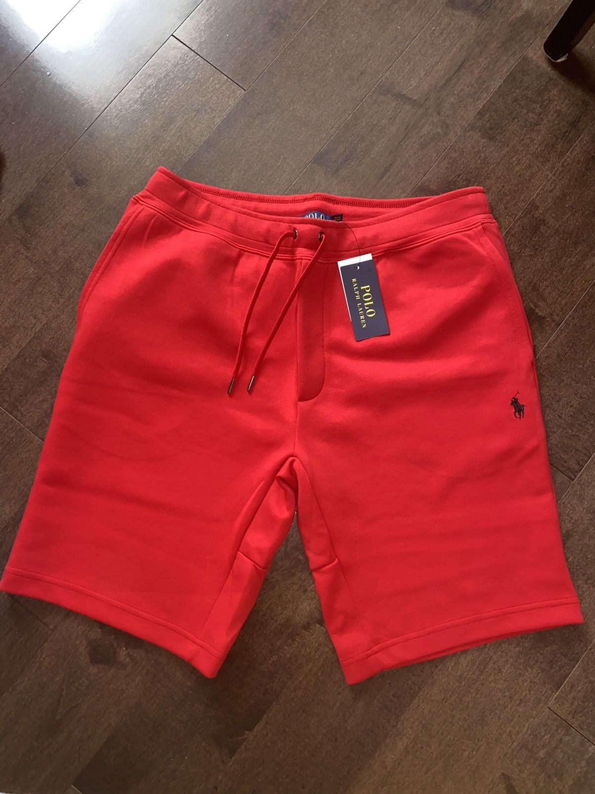 Polo Ralph Lauren New Red Polo Fleece Shorts | Grailed