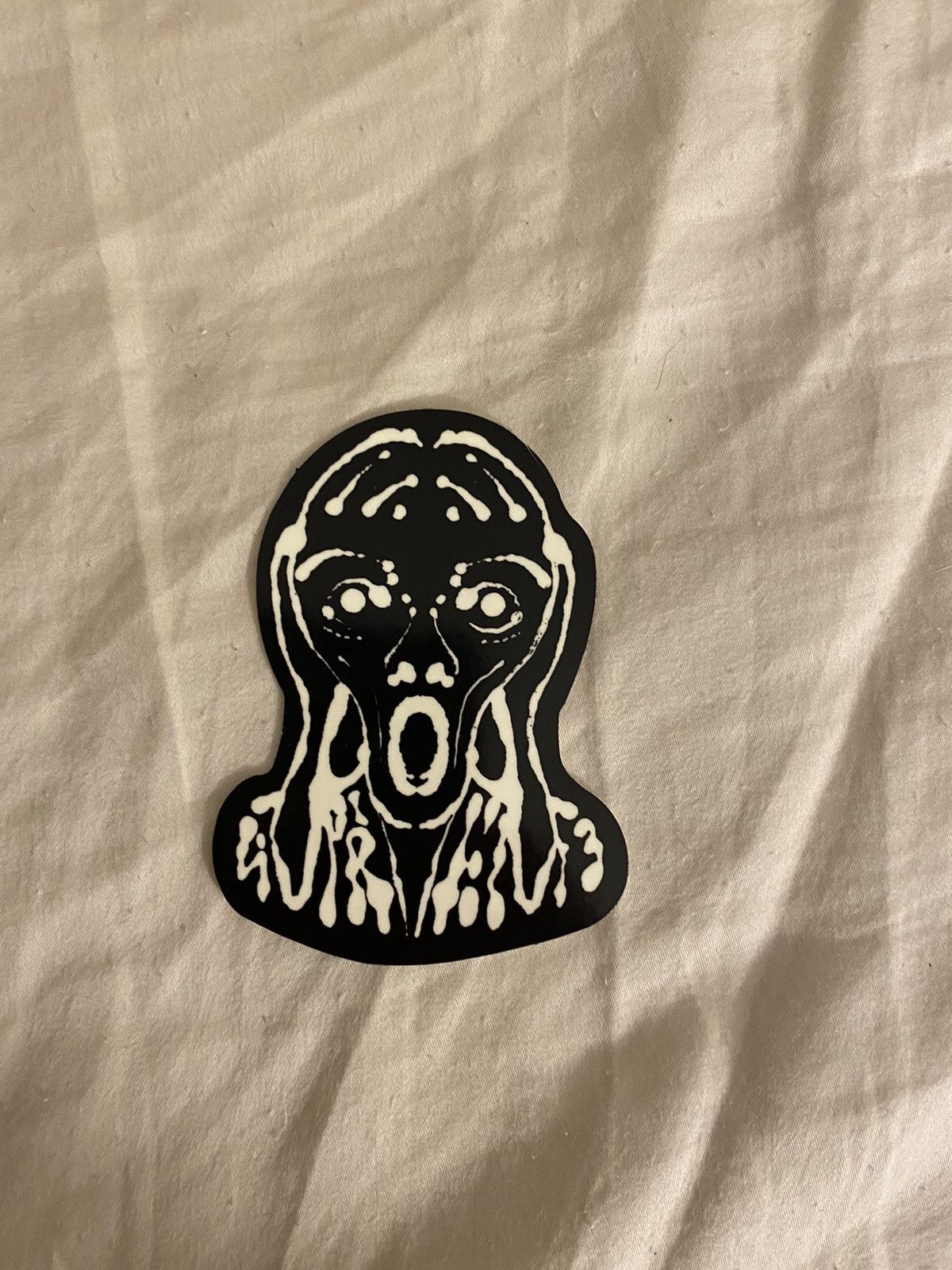 Supreme Supreme Ghost Glow in the Dark Sticker | Grailed