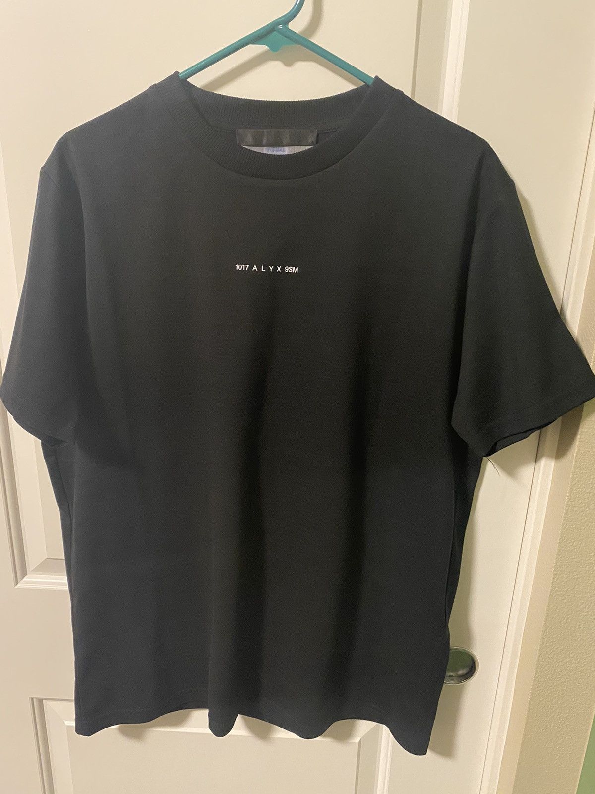 1017 ALYX 9SM × Alyx *NEED GONE ASAP* Alyx Visual Logo Tee “Reality ...